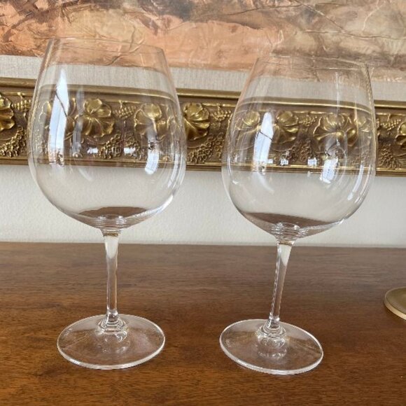 Riedel | Dining | Set Of 2 Beautiful Riedel Crystal Wine Glasses Made ...